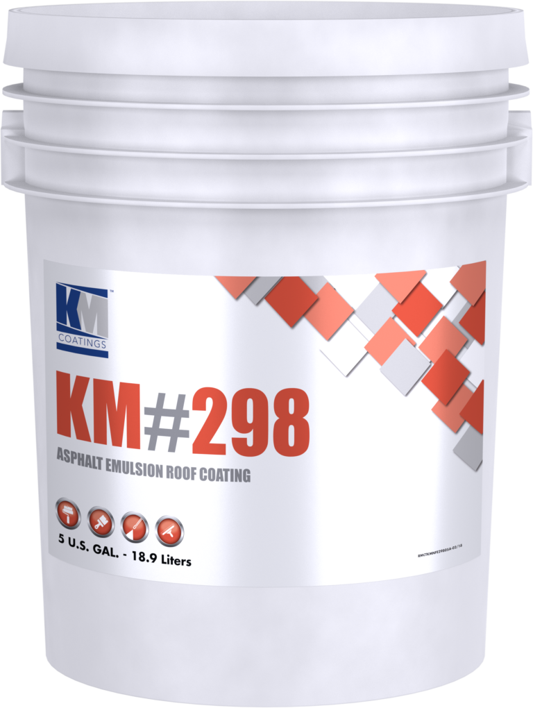 Non-Fibered Emulsion | KM Coatings | Liquid-Applied Roof Systems